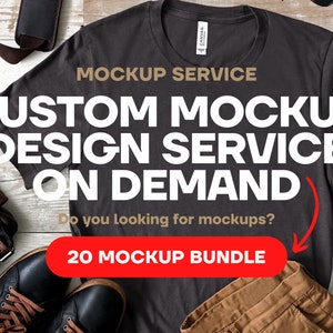 Mockup Design on Demand - Etsy