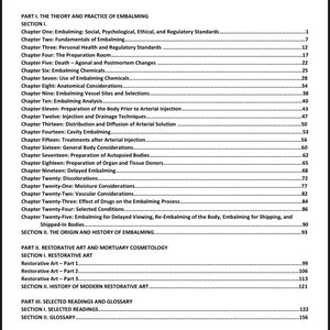 Study Guide | Embalming - History, Theory, and Practice - Etsy