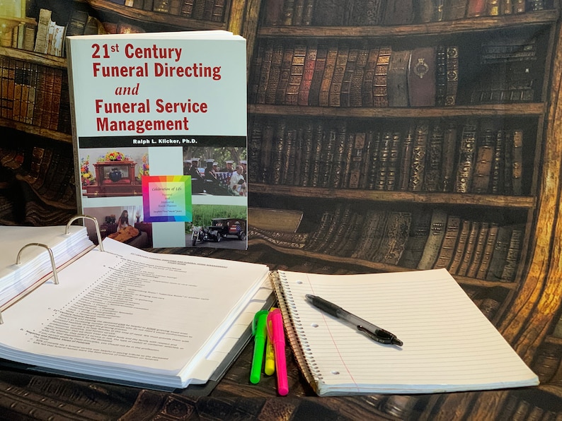 Study Guide 21st Century Funeral Directing and Funeral - Etsy
