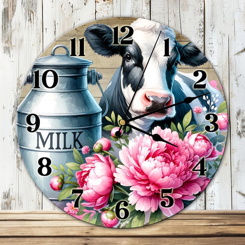 Milk Clock - Etsy UK
