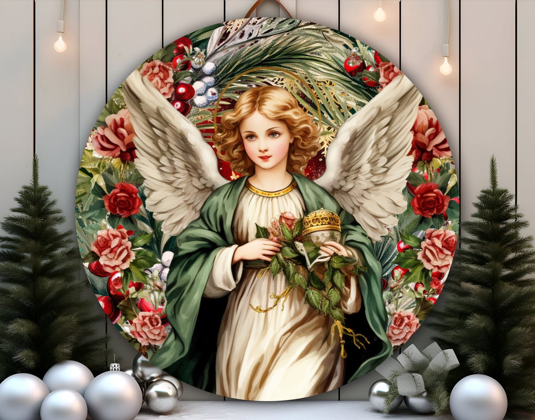 Christmas Angel Door Hanger Sublimation, Christmas Angel Door Hanger ...