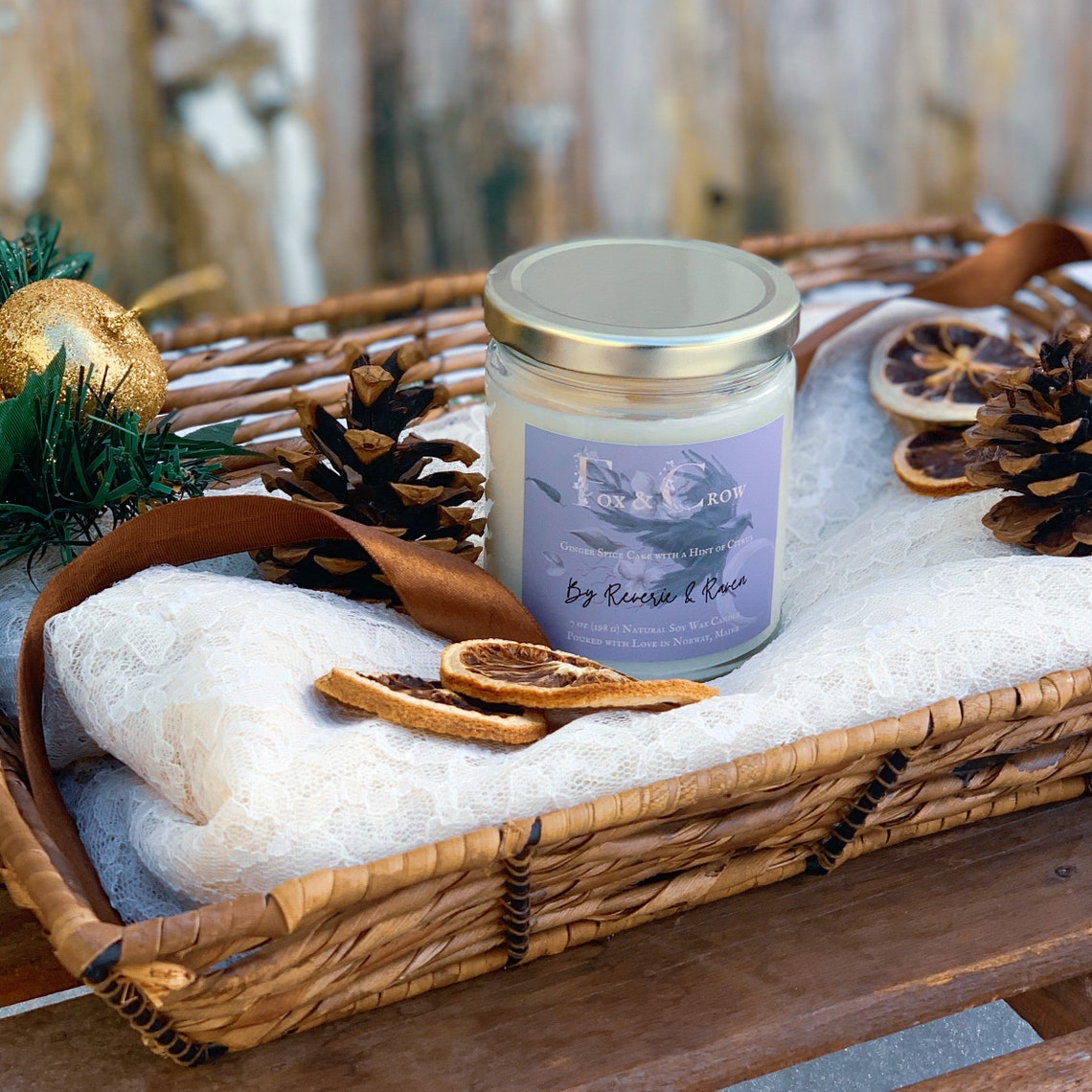 Fox & Crow Ginger Spice Cake With a Hint of Citrus Natural - Etsy