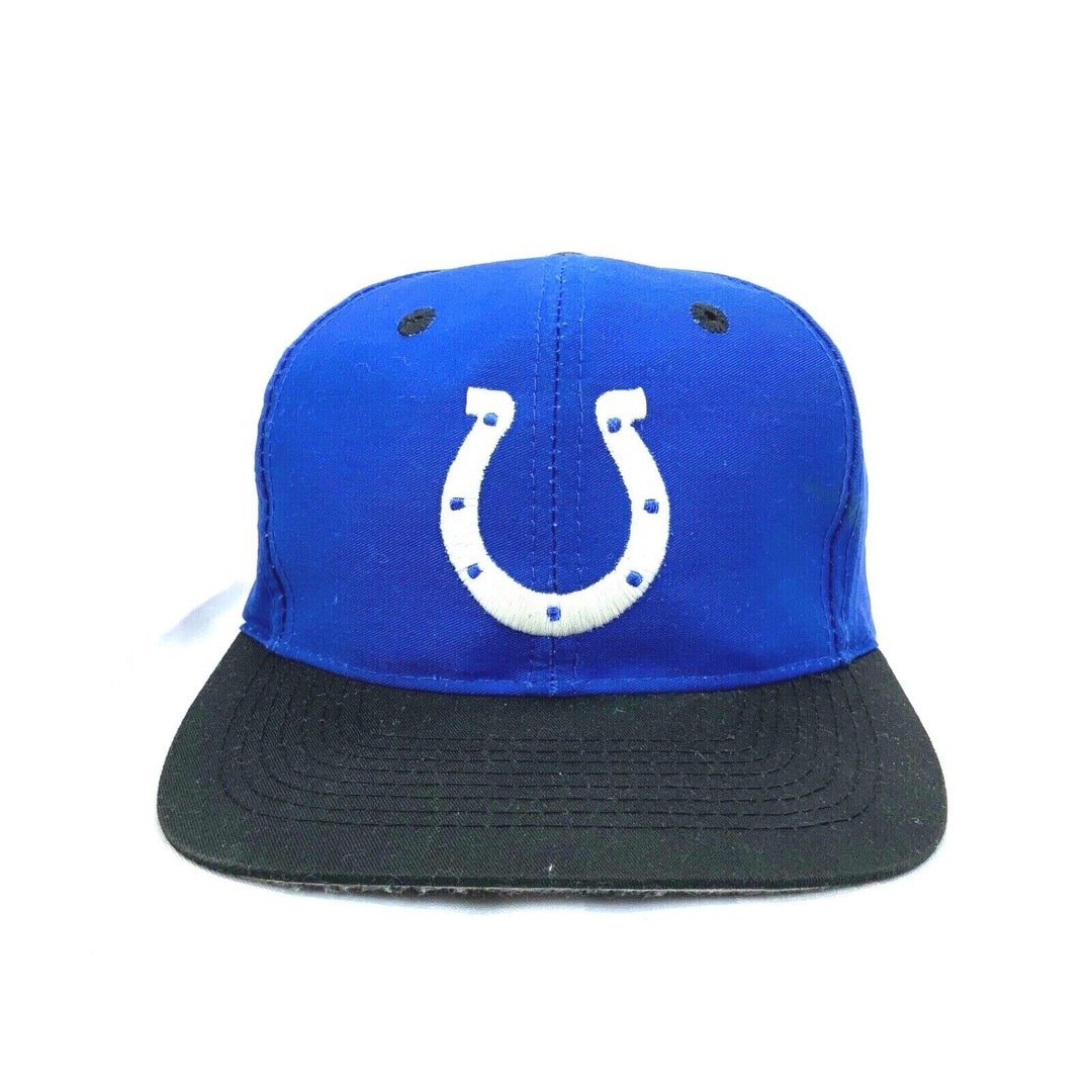 Indianapolis Colts Logo 7 Vintage Snapback Hat Cap Adjustable Nfl Blue ...