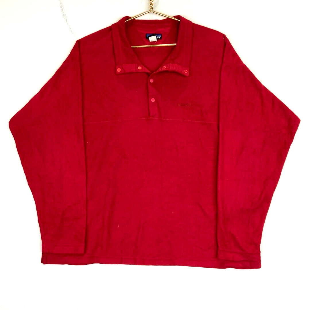 Patagonia Re Tool Snap T Fleece Pullover Sweater Jacket Size Large Made