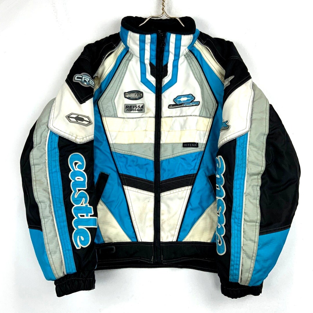 Vintage Castle X Snowmobile Racing Women's Bomber Jacket Size Large ...