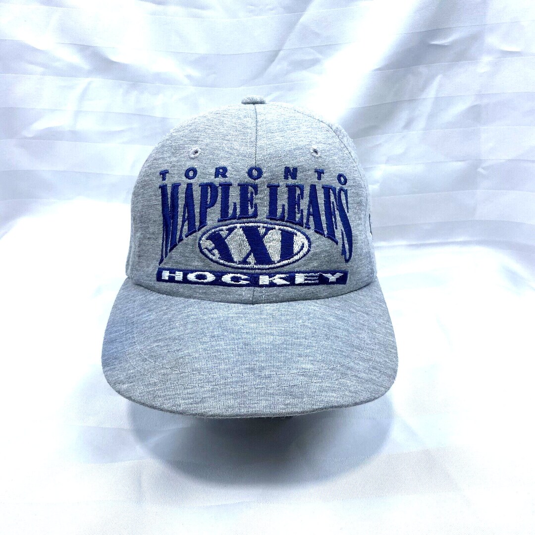 Vintage Toronto Maple Leafs Starter Hat Cap Adjustable Nhl Grey 90s - Etsy
