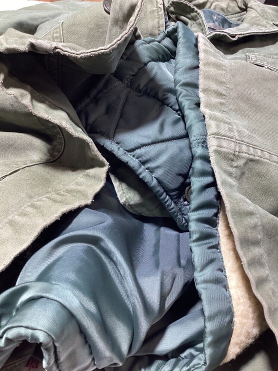 Vintage Usaf Military Field Jacket Medium 1957 Full Z… - Gem