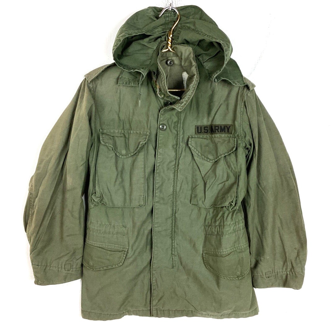 Vintage Us Military Og 107 Field Jacket Lined Size XS Green - Etsy