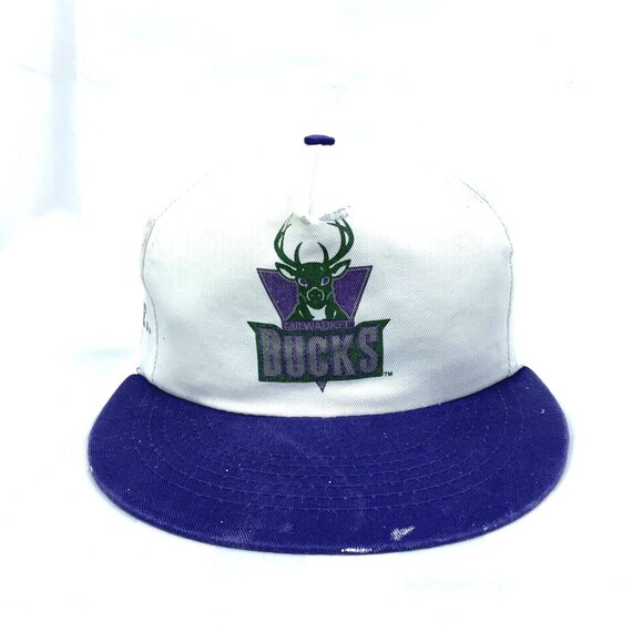Milwaukee Bucks Vintage Snapback Hat Cap Adjustable Nba 90s - Etsy