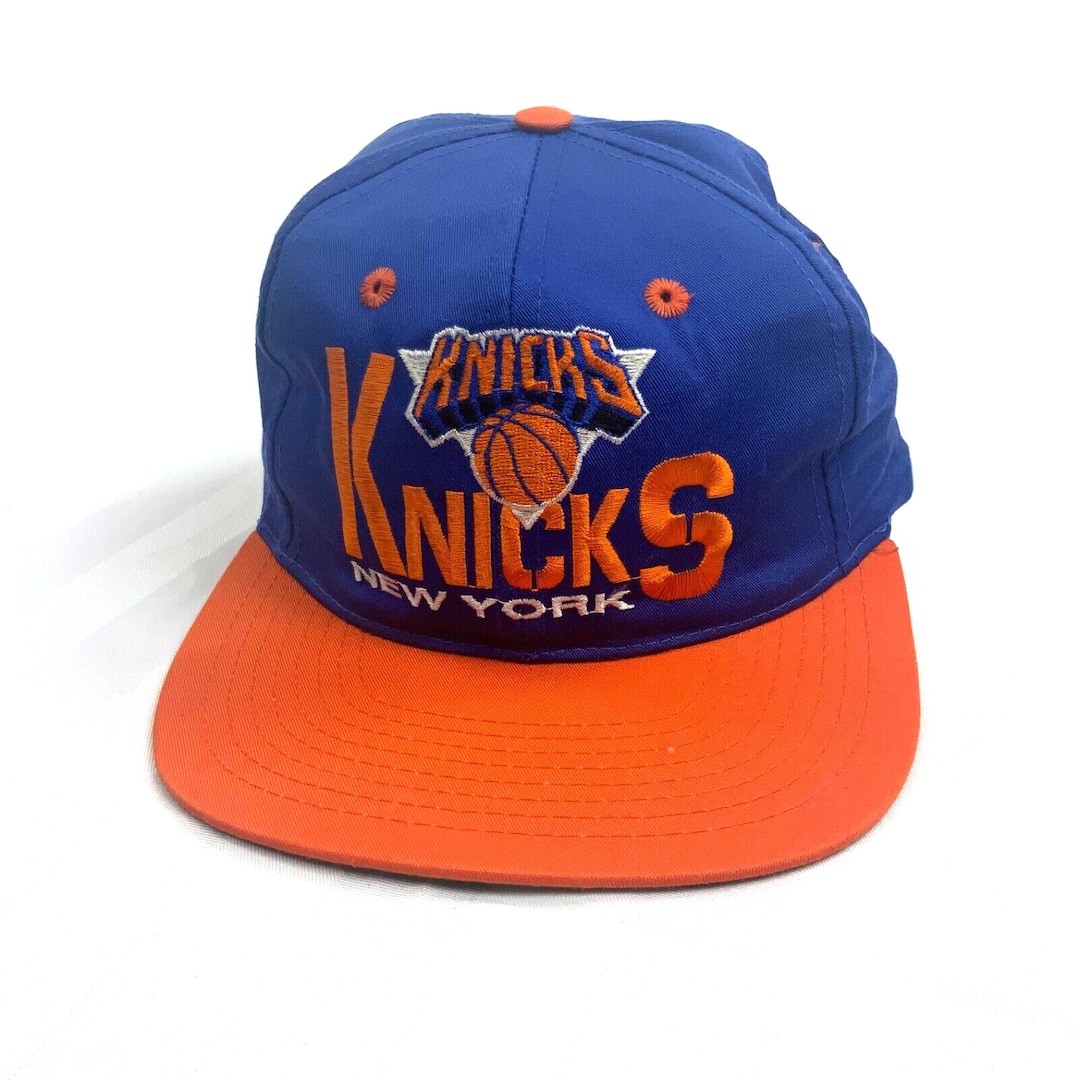 Vintage New York Knicks Snapback Hat Cap Adjustable Nba 90s Blue - Etsy