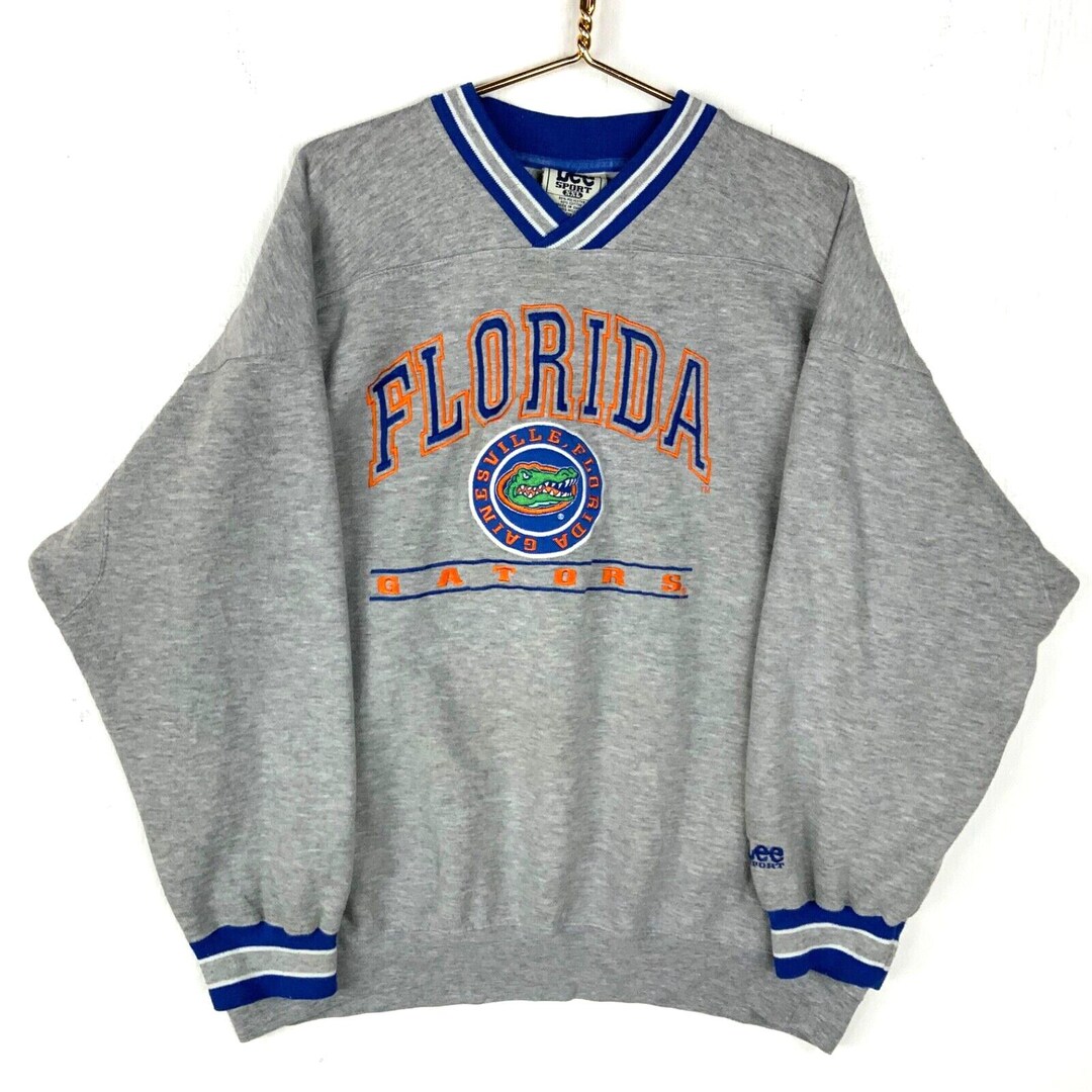 Vintage Florida Gators Lee Sweatshirt Size 2XL Gray V-neck Ncaa 90s - Etsy