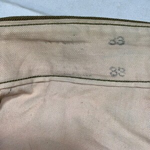 Vintage Us Military Og-107 Wool Trousers Size 17x30 Green 1950s - Etsy