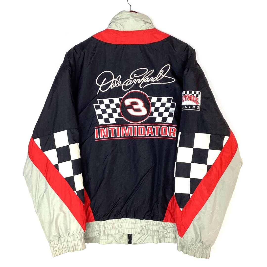 Vintage Dale Earnhardt Jacket 2XL Nascar Racing Chevrolet Intimidator ...