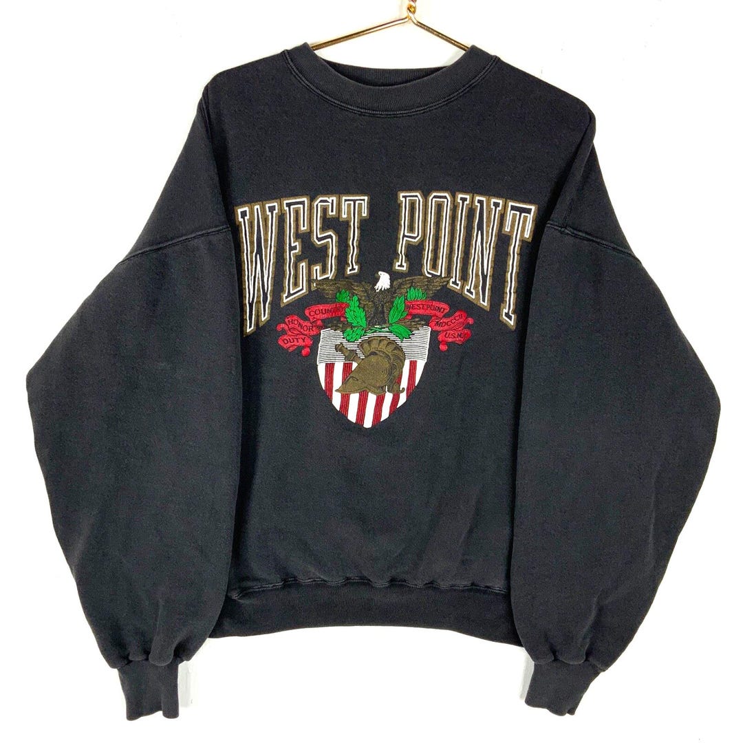 Vintage West Point Us Military Academy Sweatshirt Crewneck Size 2XL ...
