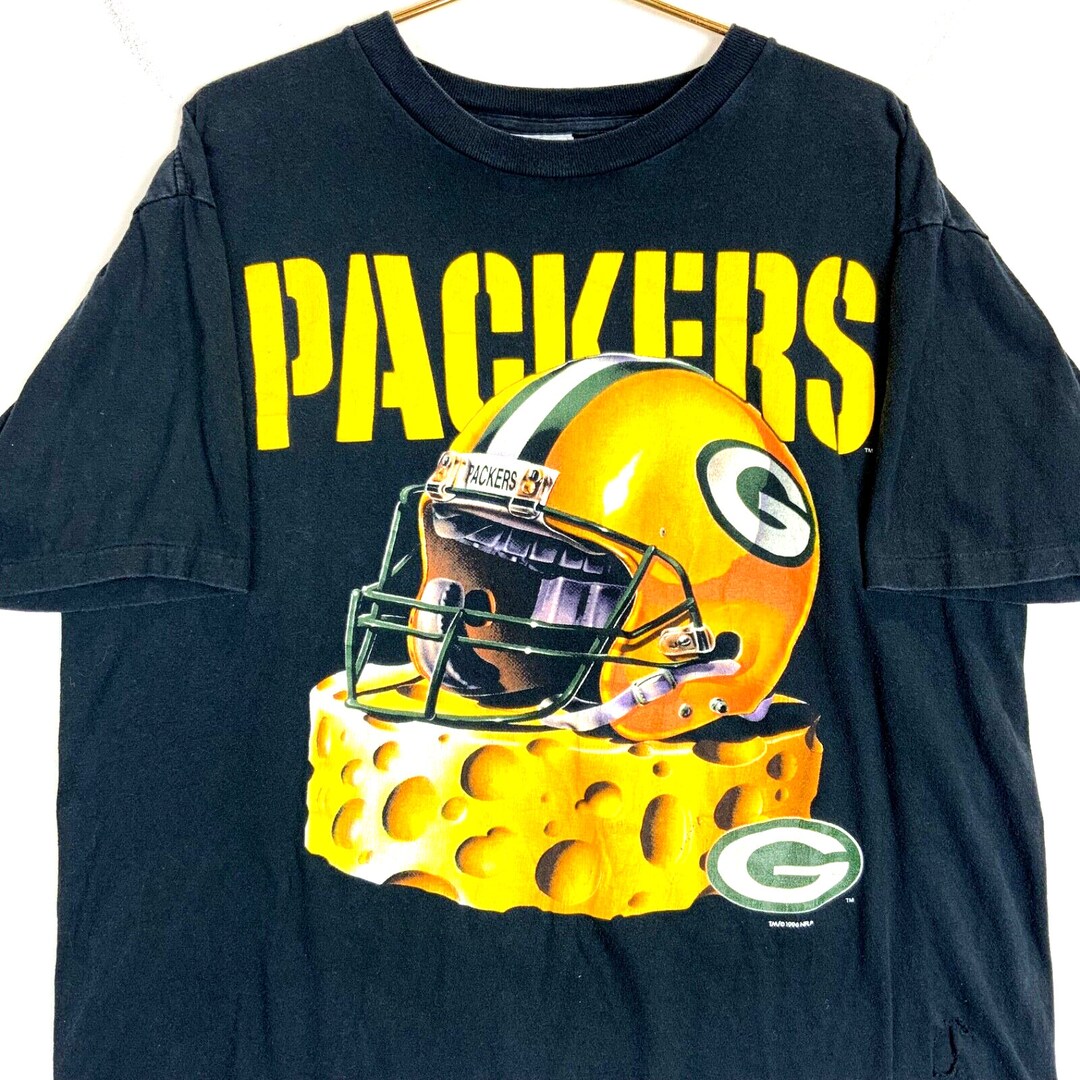 Vintage Green Bay Packers Dynasty T-shirt Size XL 1996 Black - Etsy