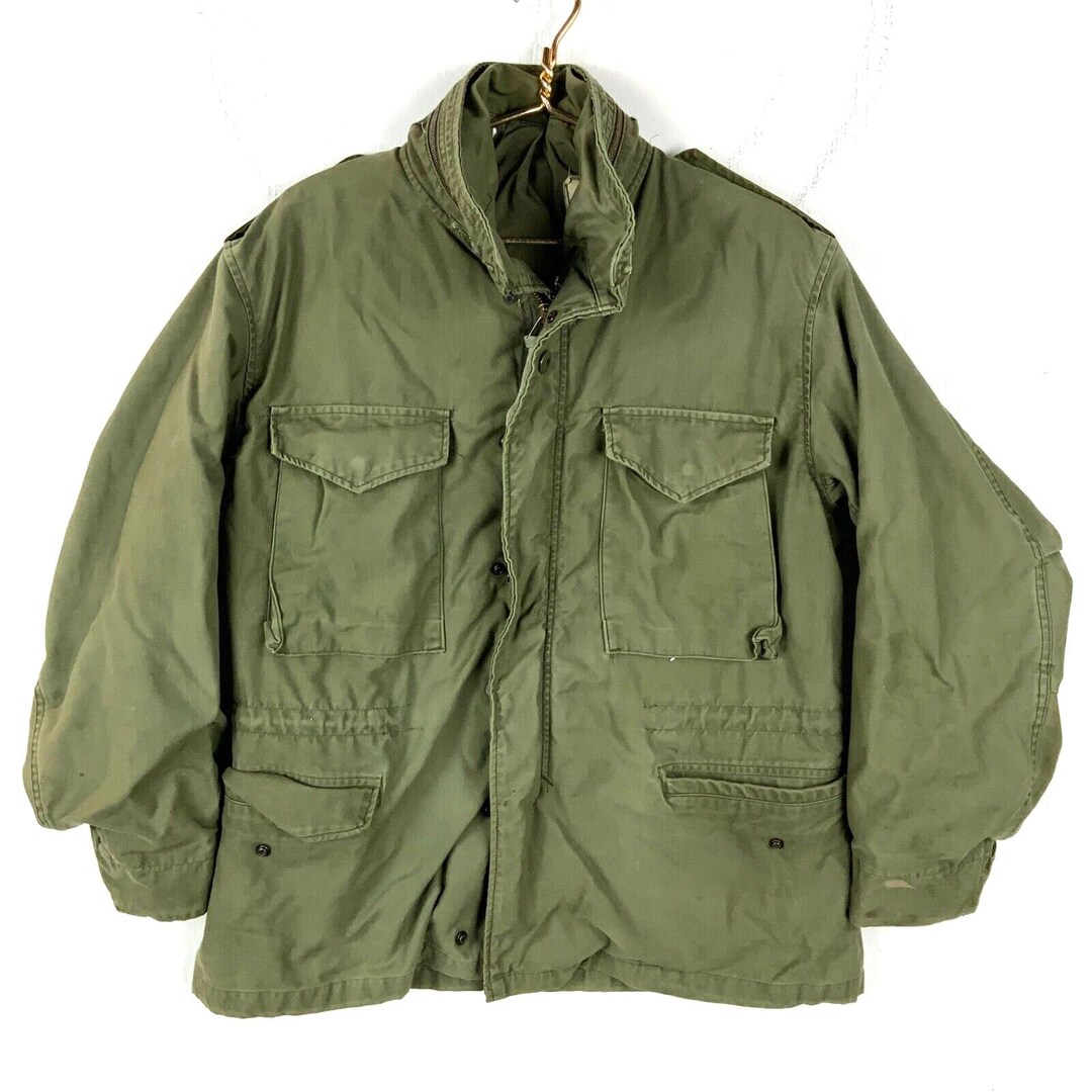 Vintage Us Military Og 107 Jacket Size Medium Short 1980 Green - Etsy
