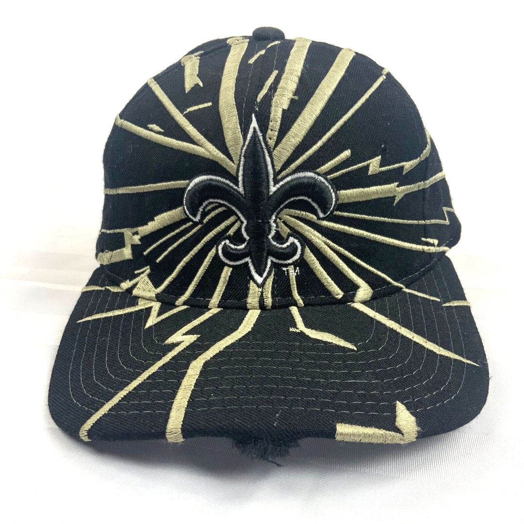Vintage New Orleans Saints Starter Collision Snapback Hat Cap - Etsy