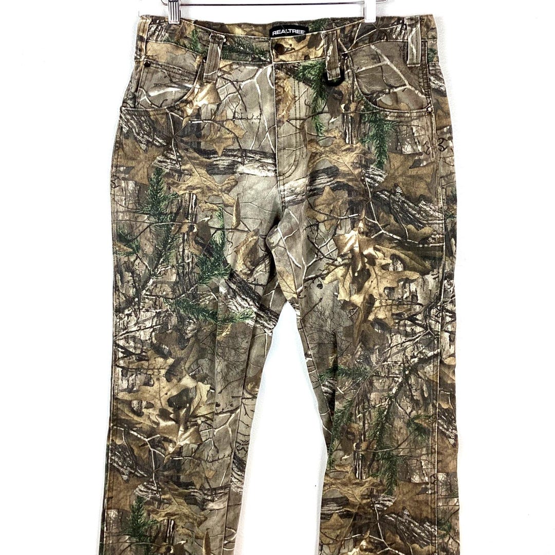 Realtree Camouflage Denim Jean Size 36X34 Multicolor - Etsy