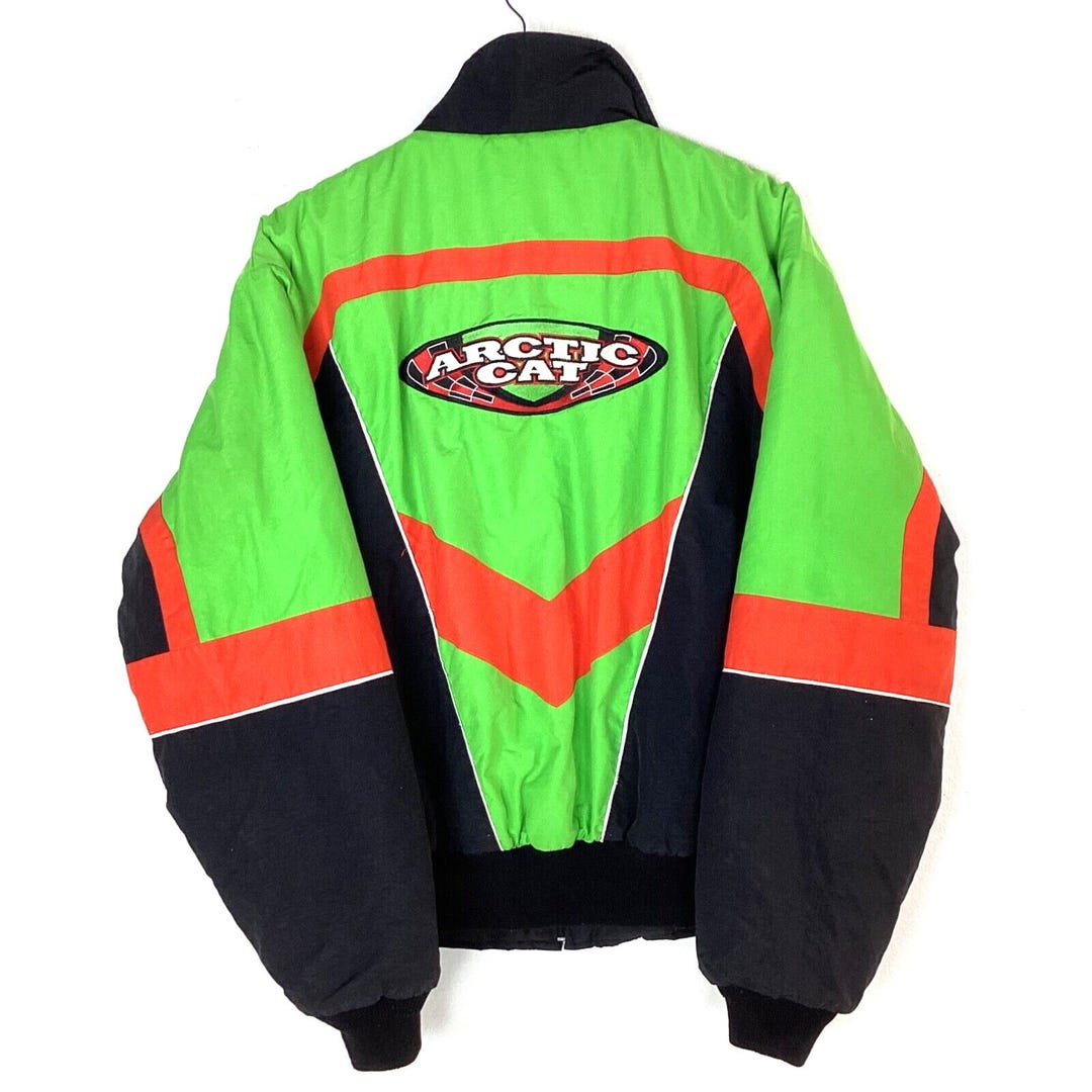 Vintage Arctic Cat Snowmobile Jacket Size Extra Large Arctic Wear ...
