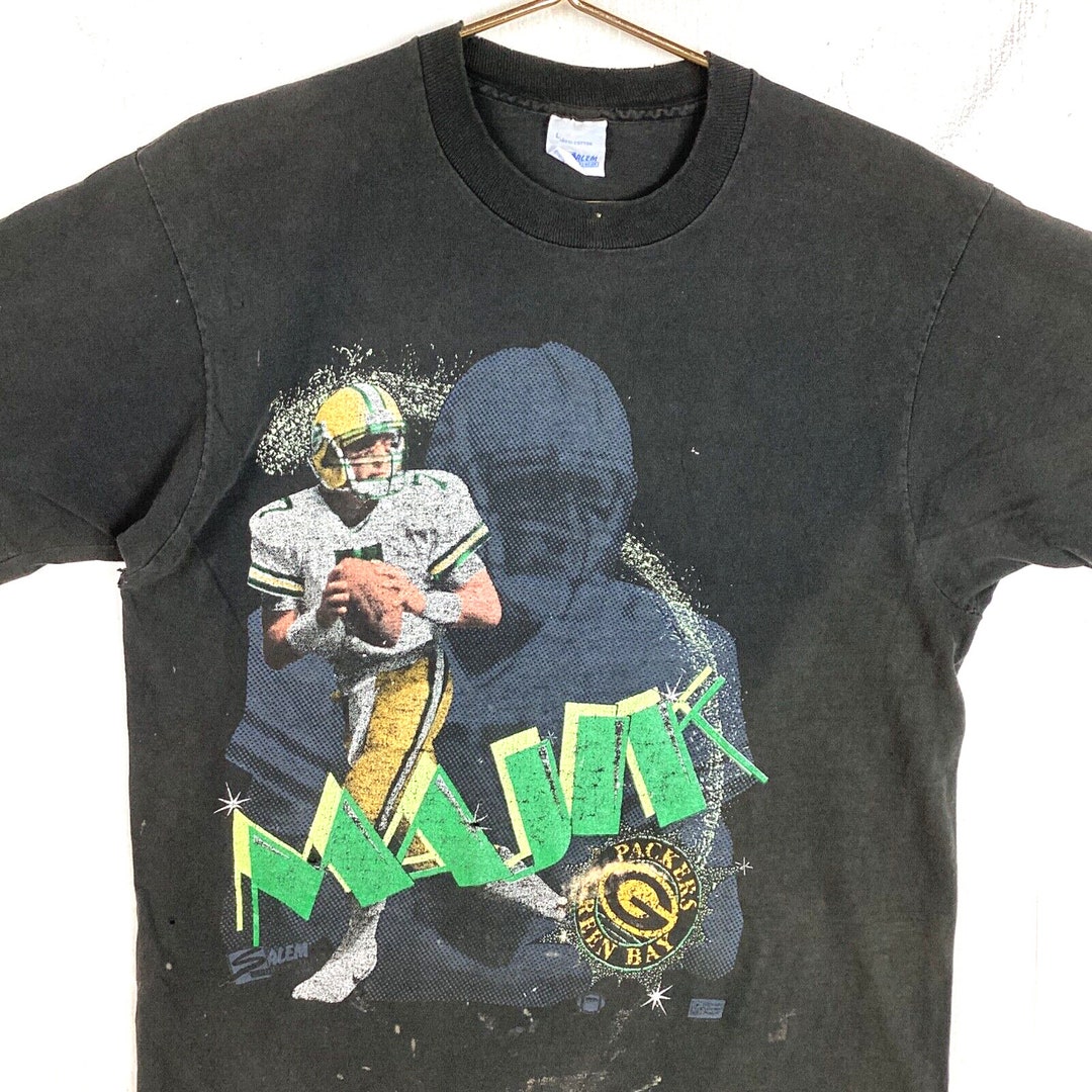 Vintage Don Majik Majkowski Green Bay Packers 1990 Salem T-shirt Large ...