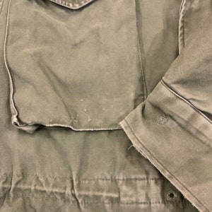Vintage Military M52 Jacket Size Small Green Vietnam Era 60s 70s - Etsy