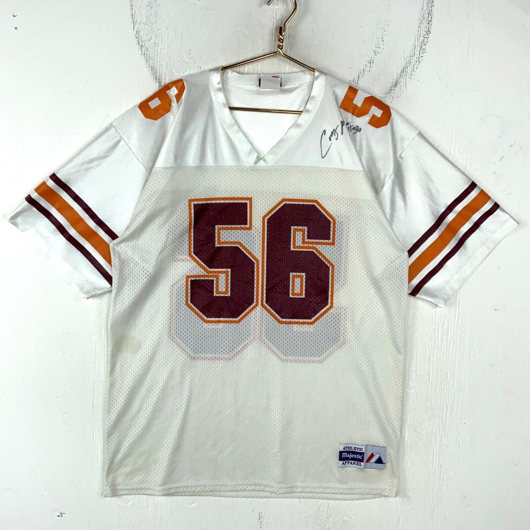 Vintage Virginia Tech Football Jersey Large Made Usa Nfl Signed Corey ...