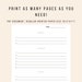 369 Manifestation Method Printable PDF, Digital Minimalist Blank ...