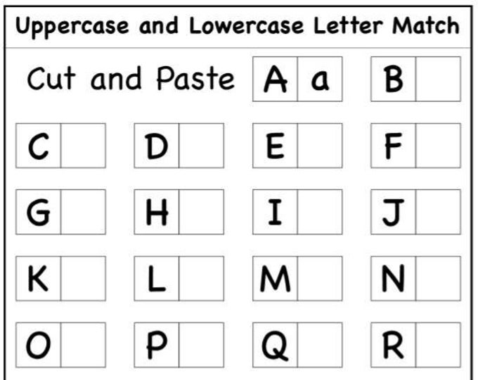 Numbers - Count and Match Activity Worksheets, Preschool-kindergarten ...