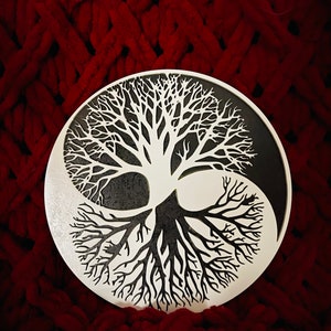 Tree of Life | Ying and Yang | Family Tree | Ying Yang Wall Art ...