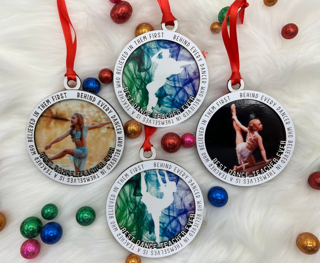 Dance Into Gratitude | Best Dance Teacher Ornament - Etsy