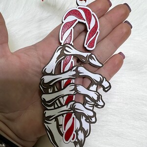 Skeleton Hand Christmas Ornament - Etsy