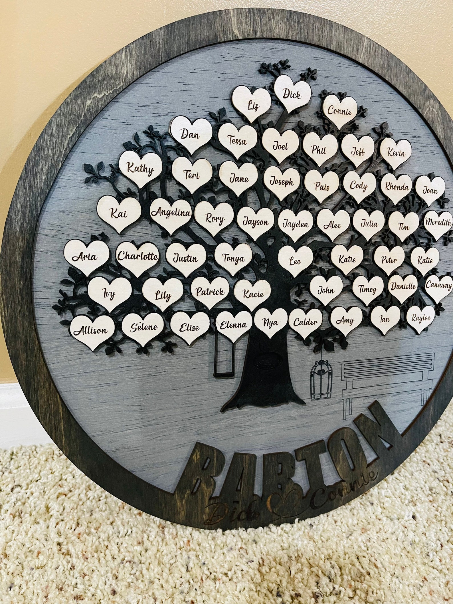 Personalized Family Tree Family Tree Personalized Gifts - Etsy