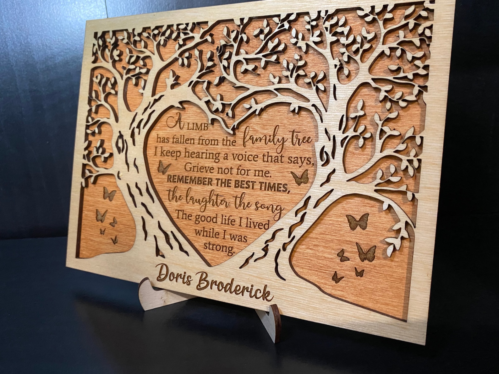 Memorial Tree Memorial Gift Sympathy Gift Grievinggift - Etsy
