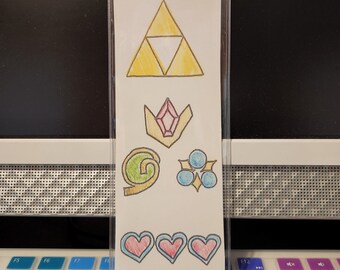 Legend of Zelda Bookmark - Etsy