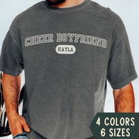 Cheer Boyfriend Shirt | Short Sleeve T-shirt | Cheer Shirt | Cheer ...
