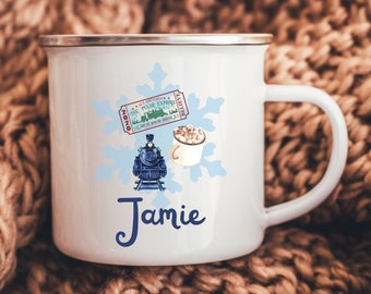 Polar Express Hot Chocolate Mug - Etsy