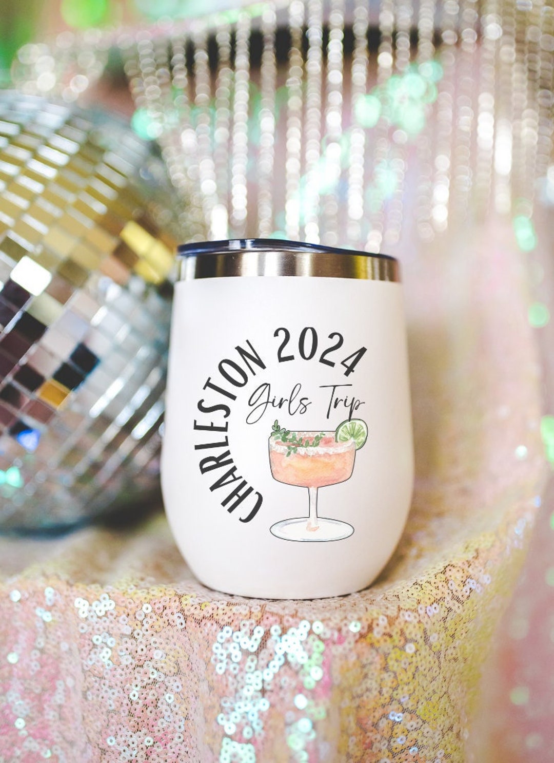 Girls Trip Tumblers, Custom Girls Getaway Gift, Personalized Girls ...