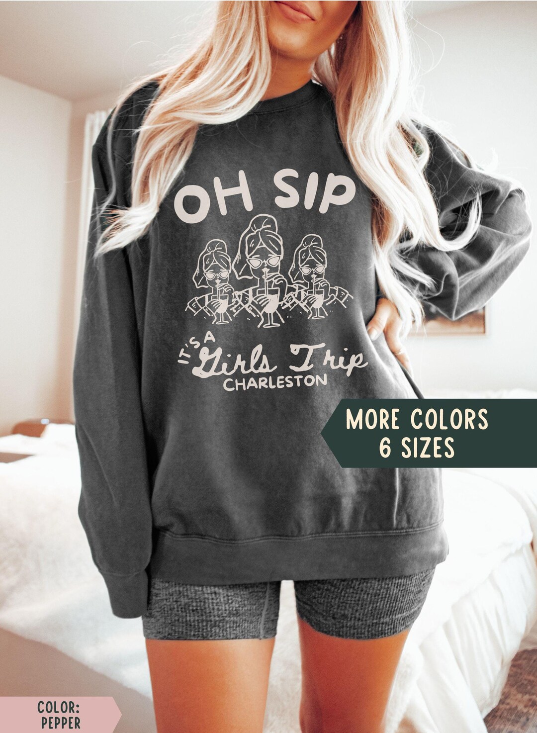 Custom Girls Trip Sweatshirts, Girls Trip Comfort Colors Shirts ...