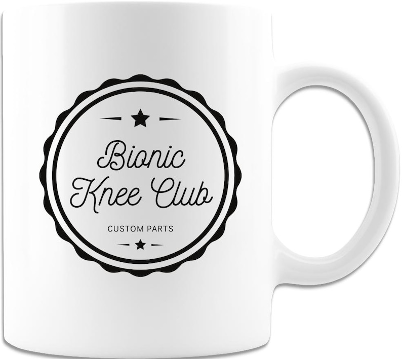 Funny Knee Replacement Get Well Soon Gift Bionic Knee Club - Etsy