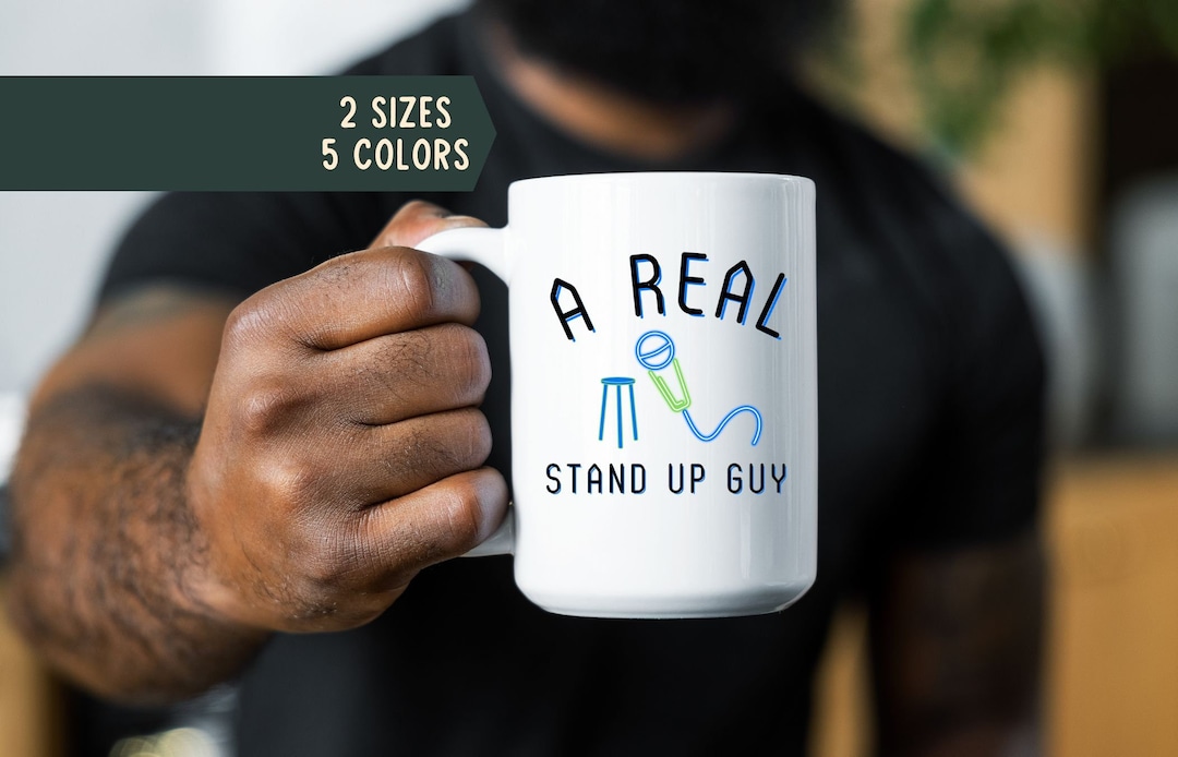 Stand up Comedy Gift for Man, Comedian Mug for Him, Funny Comedy Club ...