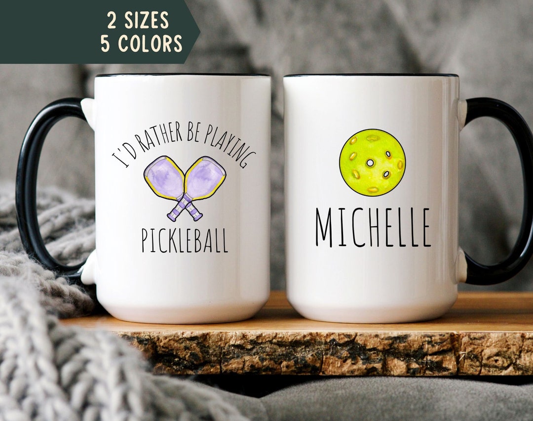 Pickleball Gifts, Pickleball Mug, Custom Pickleball Gifts for Women ...