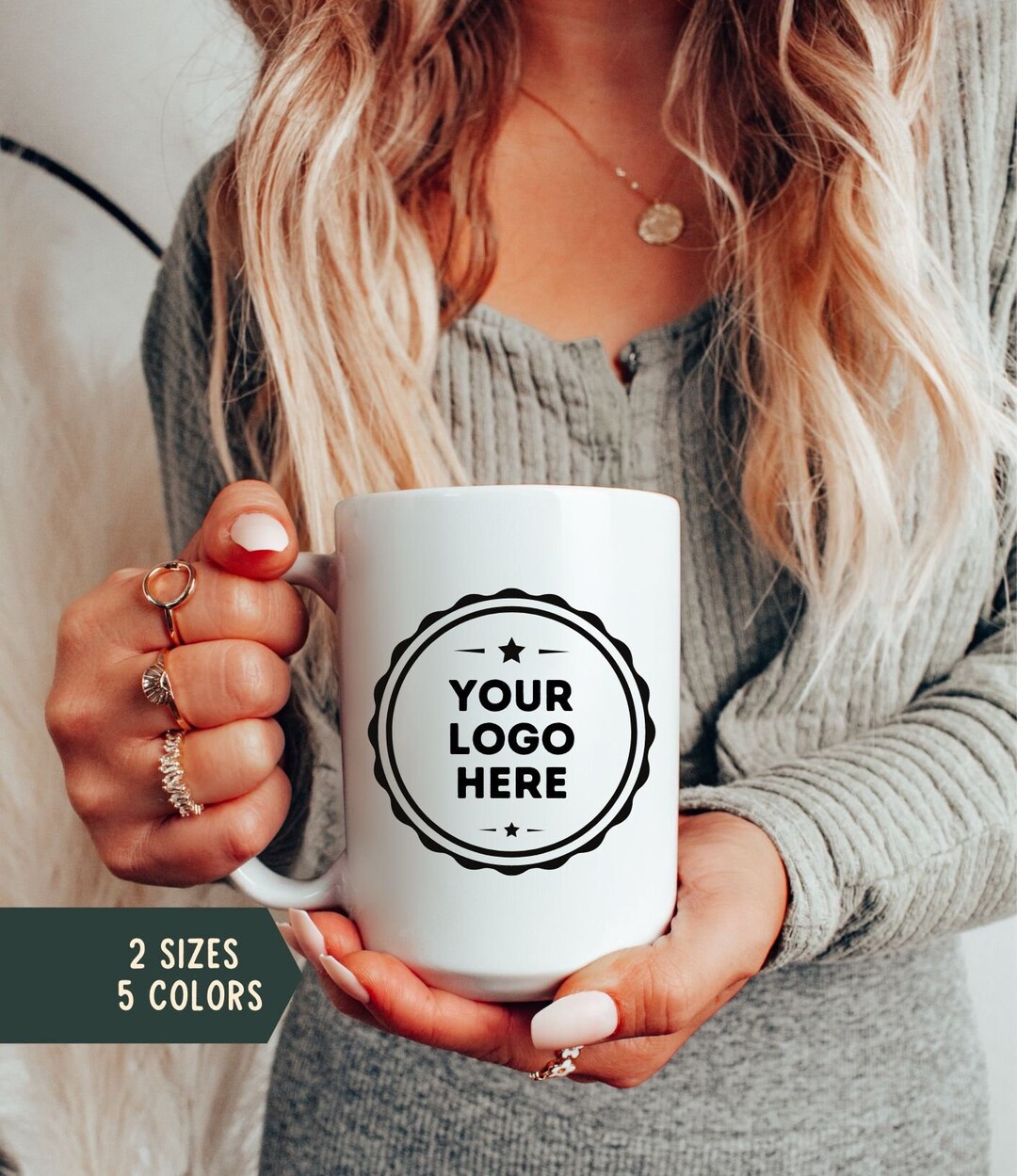 Custom Ceramic Coffee Mug, Personalized Mug With Logo, Create Your Own ...