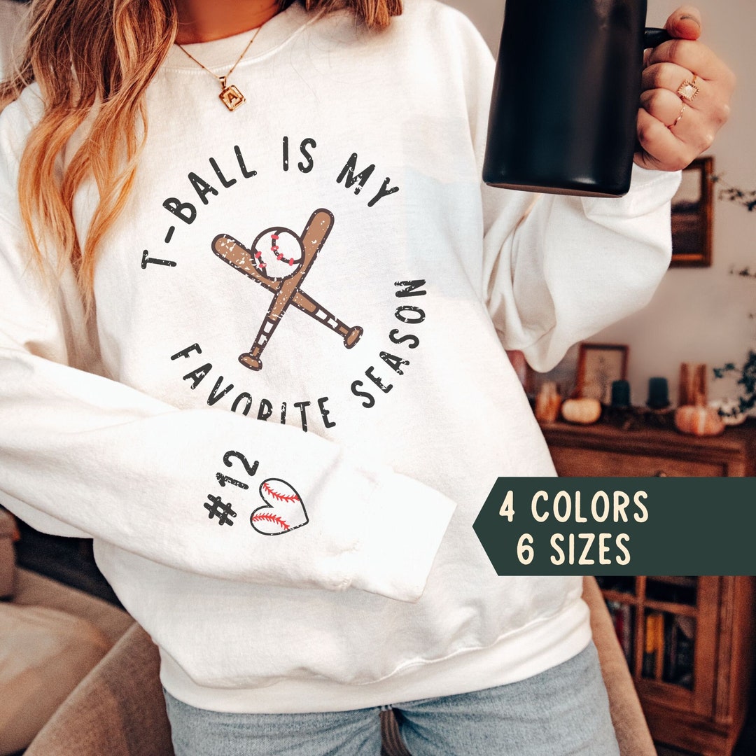 T-ball Mom Sweatshirt, Custom Tball Mom, Tball Mama Shirt, Game Day T ...