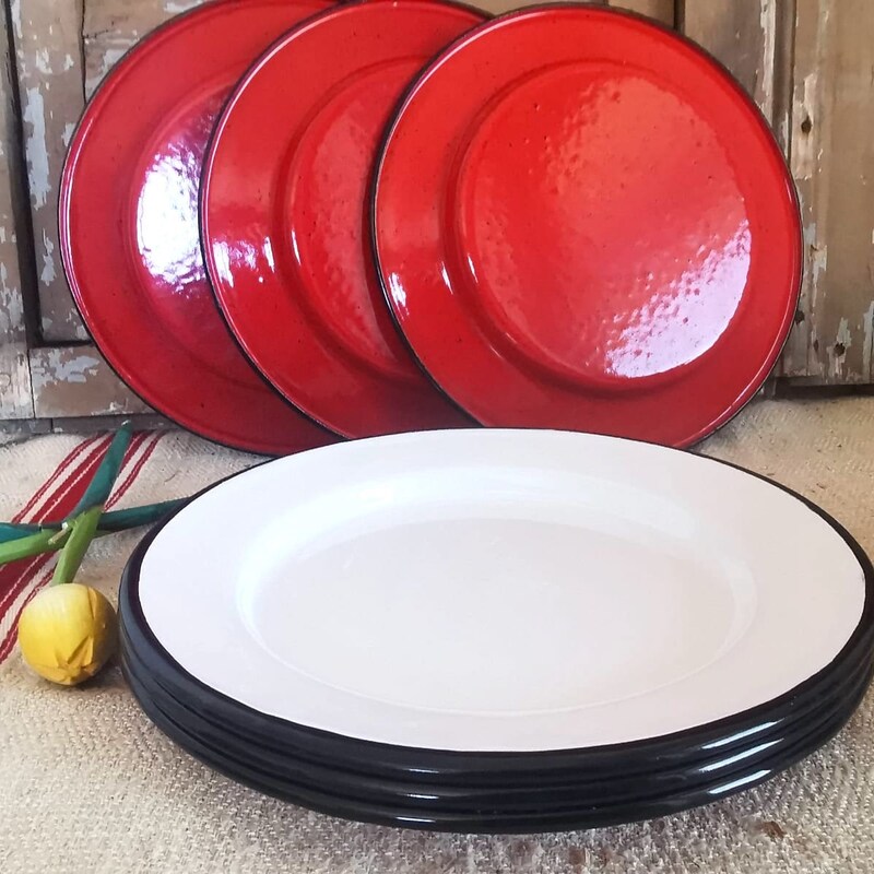 Enamel Plates - Etsy UK