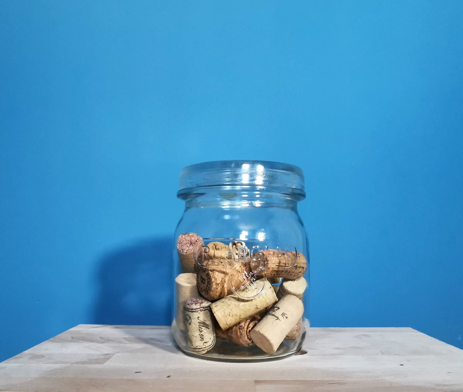 Vintage German Ruhr Glass Jar With Glass Lid / Vintage Bocal / Retro ...