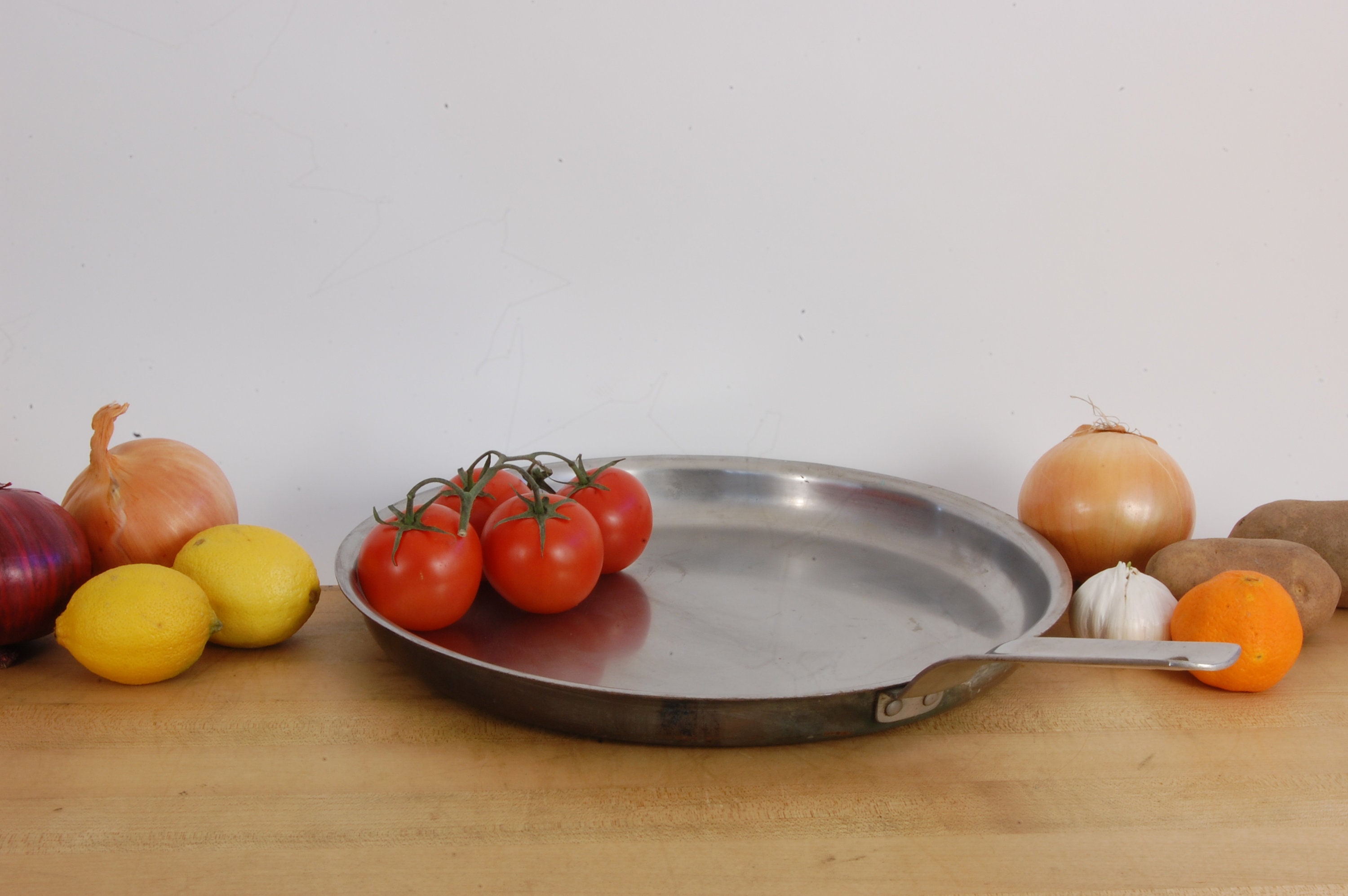 12-7/8 Legion Utensils/Scavullo Stamped Vintage Crepe Pan. 2lb. 8oz. As ...