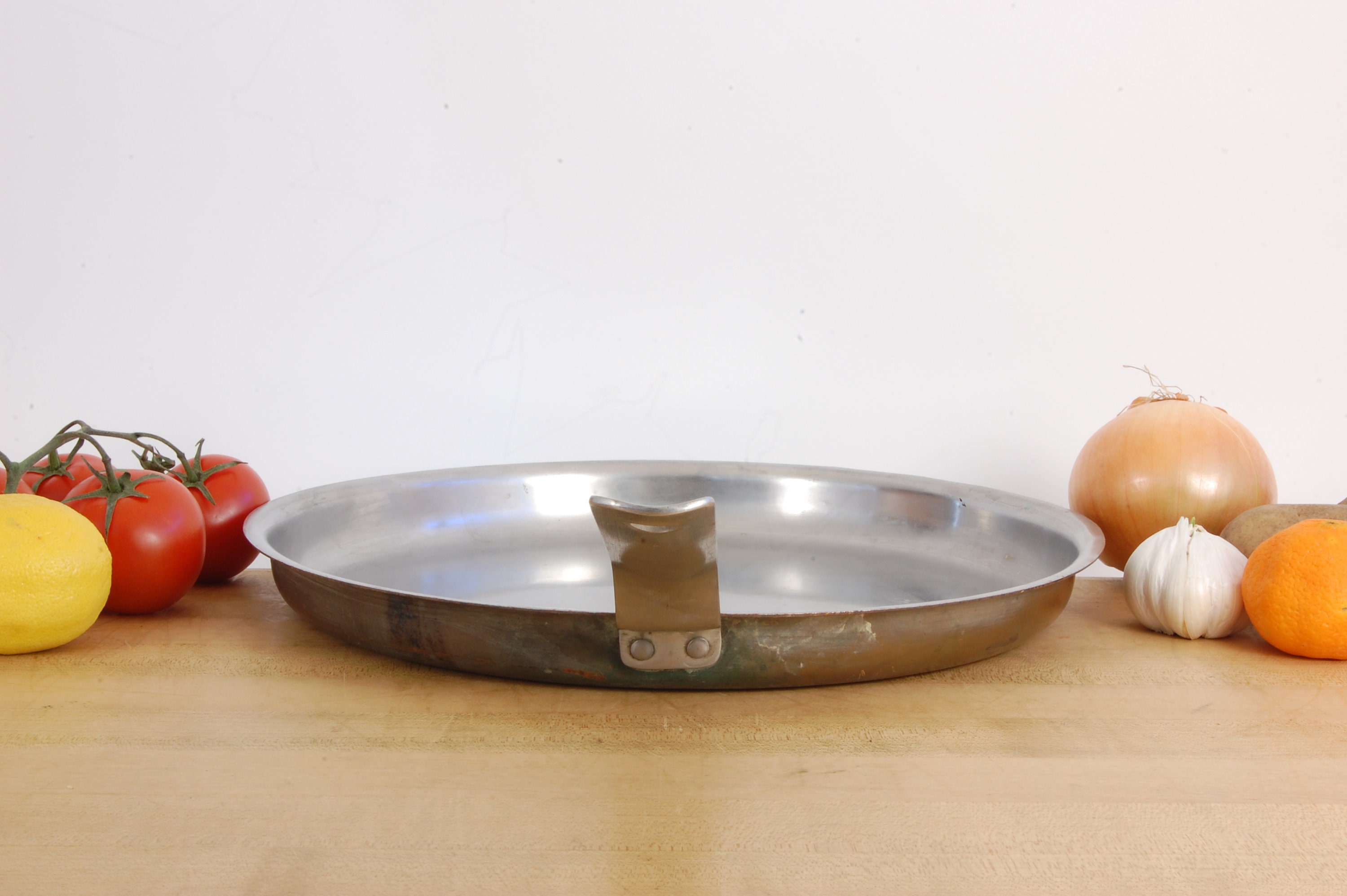 12-7/8 Legion Utensils/Scavullo Stamped Vintage Crepe Pan. 2lb. 8oz. As ...