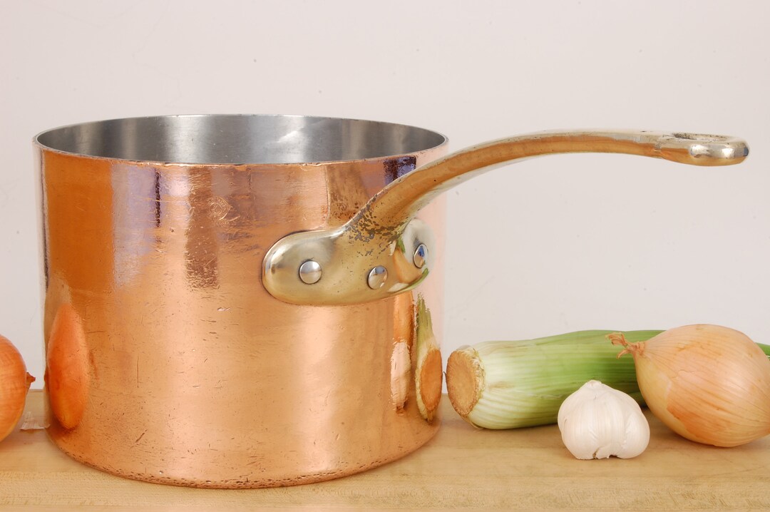 9" Nickel Lined HEAVY Saucepan. 9lb. 7oz. Legion Utensils. We Sell ...