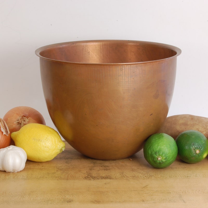 Copper Mixing Bowls - Etsy