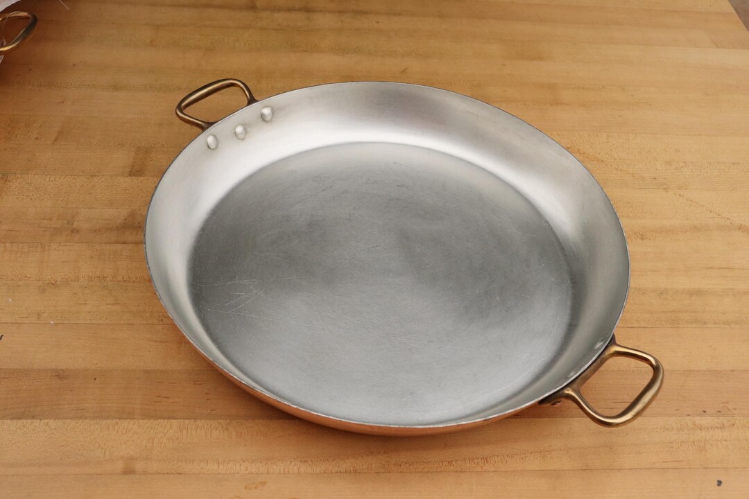 HUGE Vintage Copper Roasting Pan: Bridge Kitchenware, Made in France - Etsy